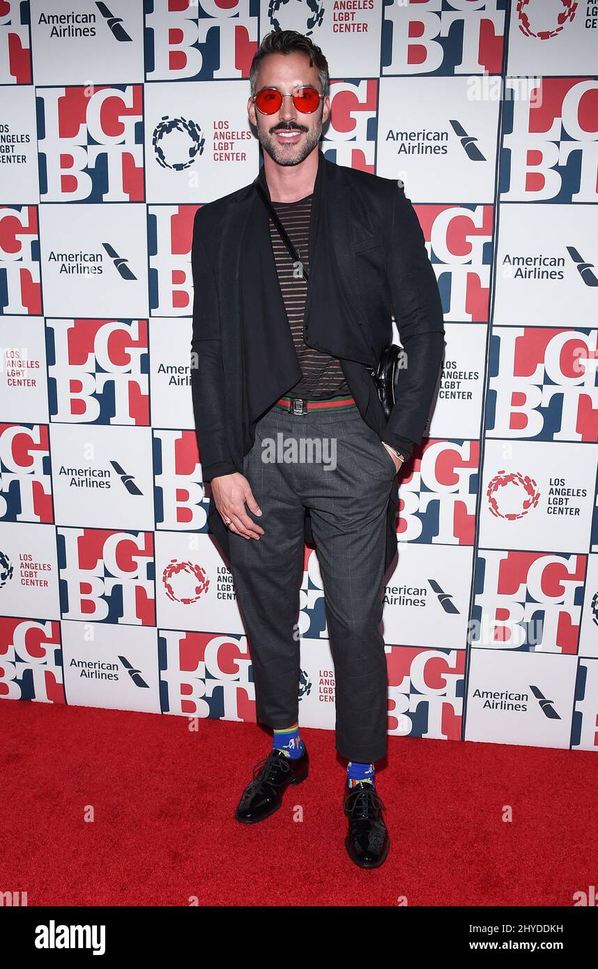 Robert Sepulveda Jr. attending the LGBT Center's 48th Annual Gala ...