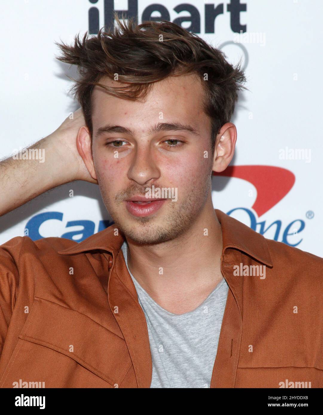 Flume, Harley Streten attending the 2017 iHeart Music Festival held at ...