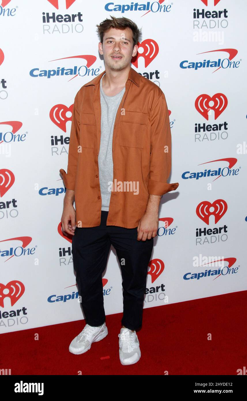 Flume, Harley Streten attending the 2017 iHeart Music Festival held at ...