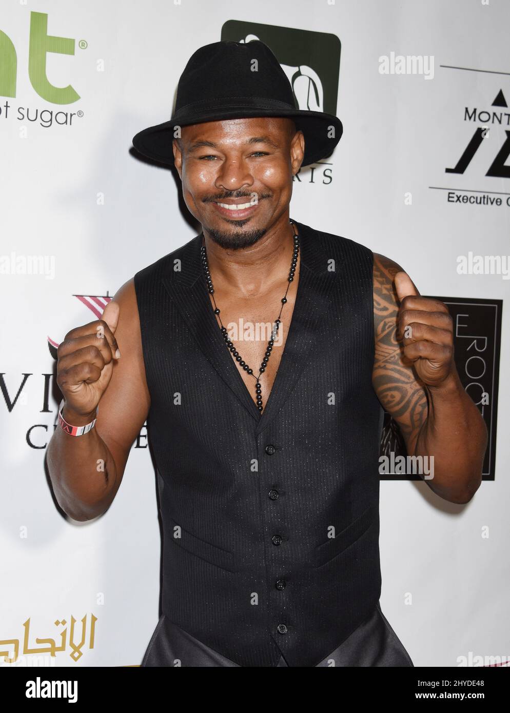 Sugar Shane Mosley attending the 2017 'Face Forward' Gala held at the ...