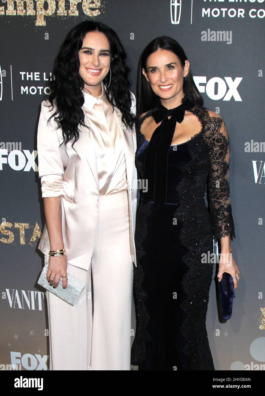 Rumer Willis & Demi Moore attending the 'Empire' & 'Star' Premiere ...