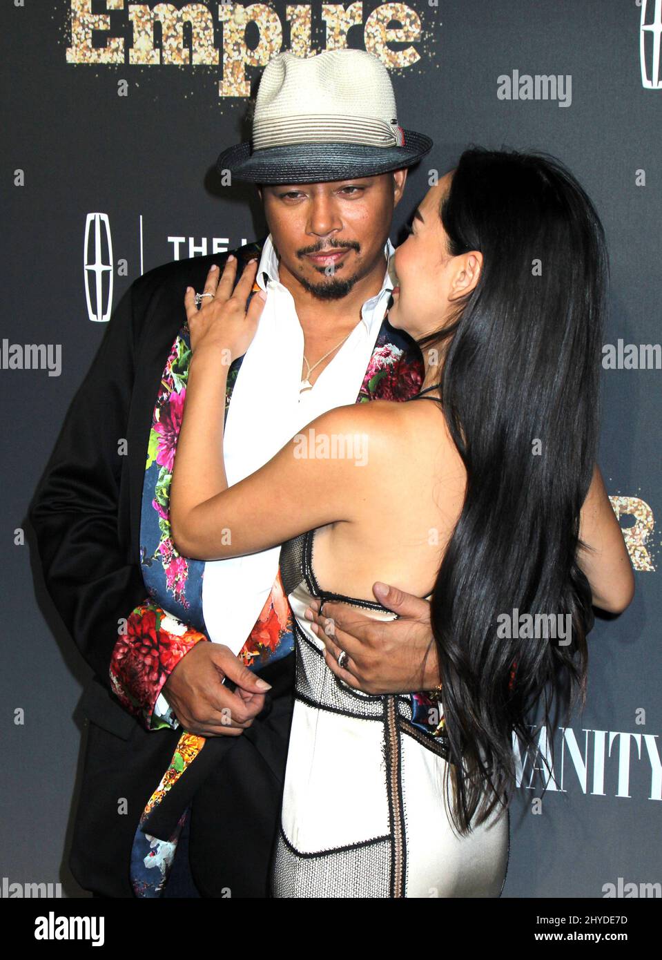 Terrence Howard & Mira Pak attending the 'Empire' & 'Star' Premiere ...