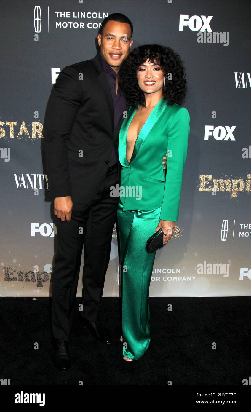 Trai Byers & Grace Byers attending the 'Empire' & 'Star' Premiere ...