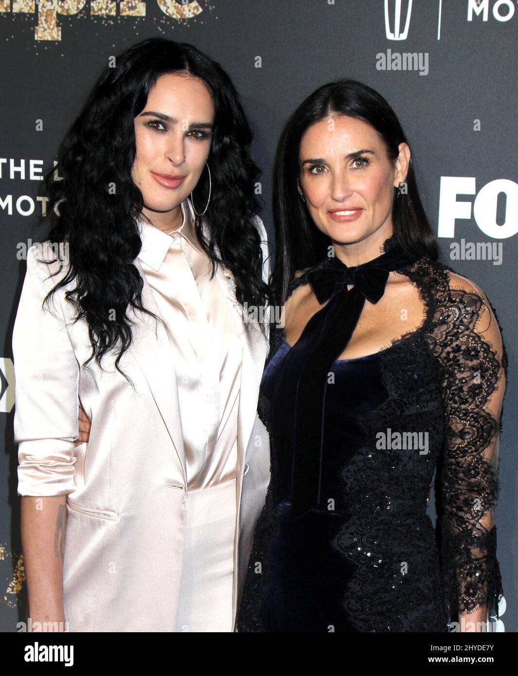 Rumer Willis & Demi Moore attending the 'Empire' & 'Star' Premiere ...