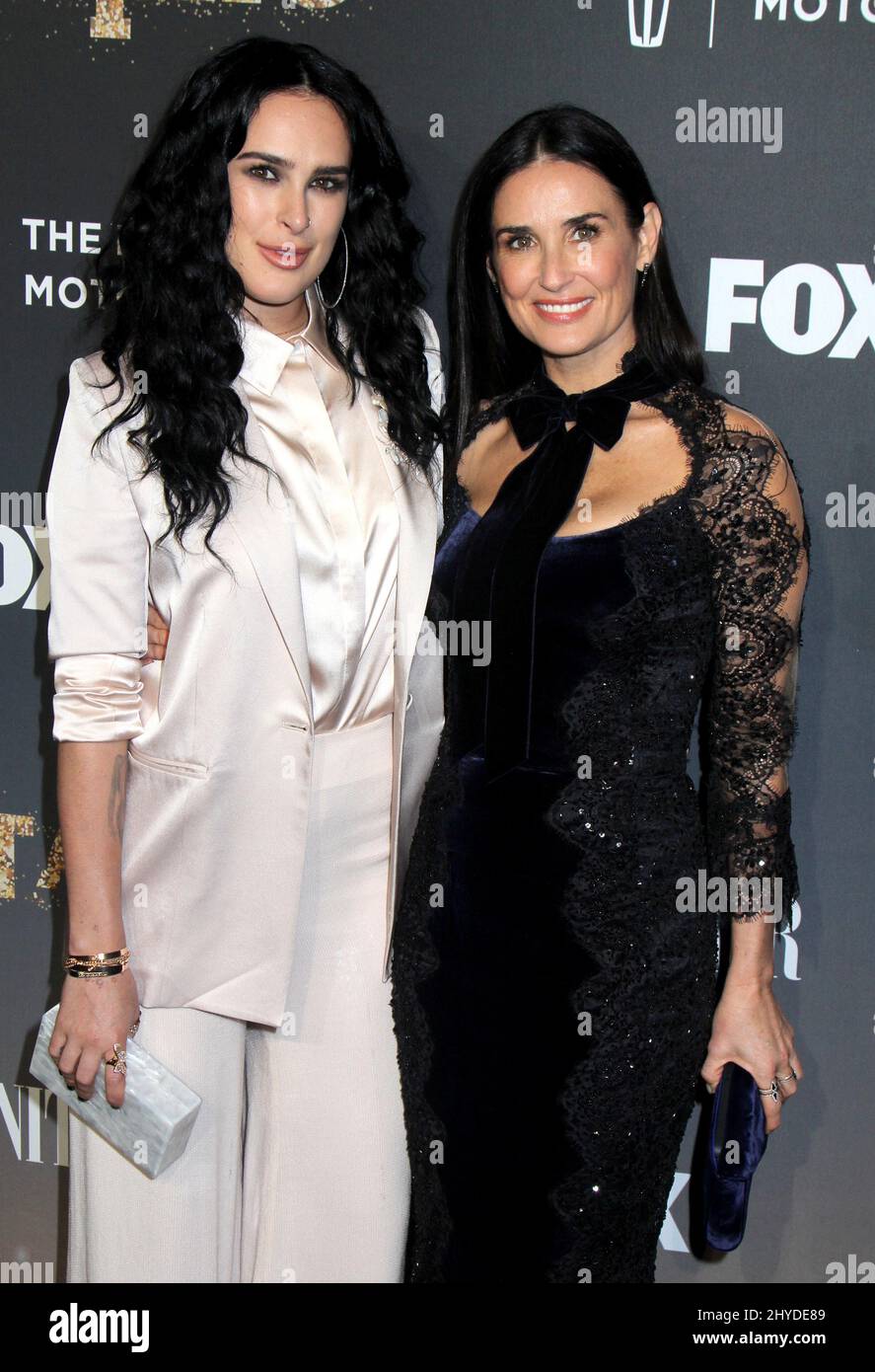 Rumer Willis & Demi Moore attending the 'Empire' & 'Star' Premiere ...