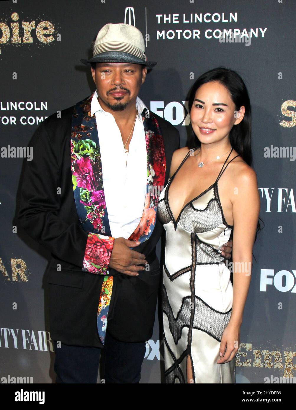 Terrence Howard and Mira Pak attends the 'Empire' and 'Star' Premiere ...
