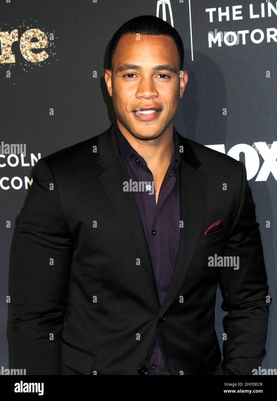 Trai Byers attends the 'Empire' and 'Star' Premiere Celebration Held at ...