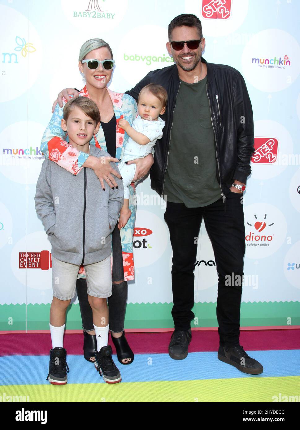 Kathleen Robertson, Chris Cowles, William Robert Cowles attending the ...