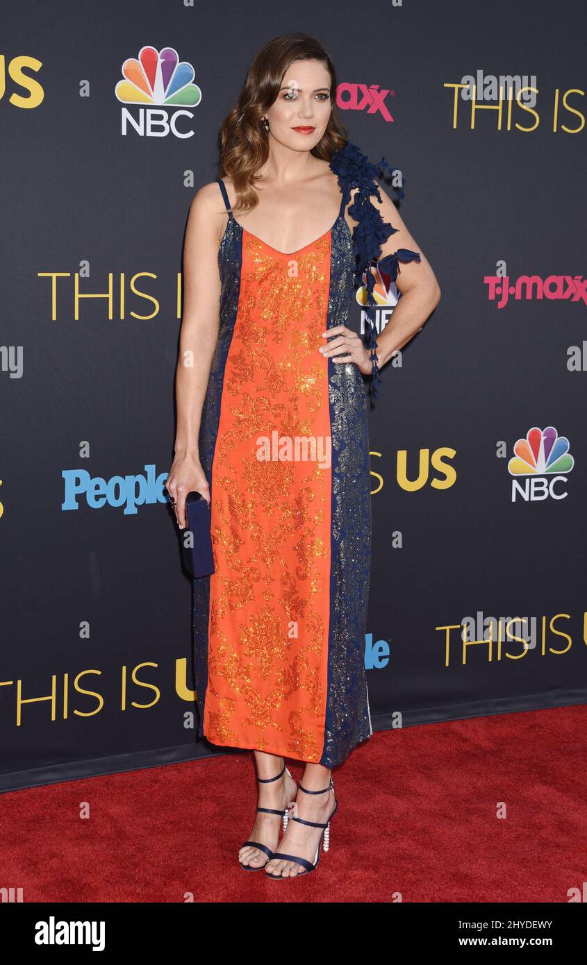 Mandy Moore attending the This Is Us Season 2 Premiere held at the ...