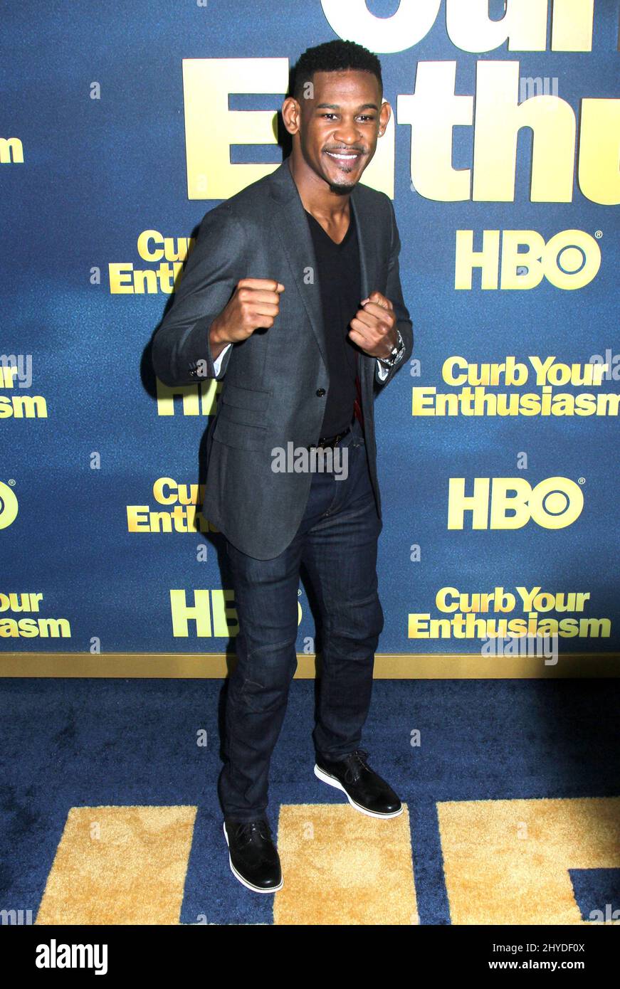 Daniel Jacobs attending 'Curb Your Enthusiasm' Season 9 Premiere Held ...