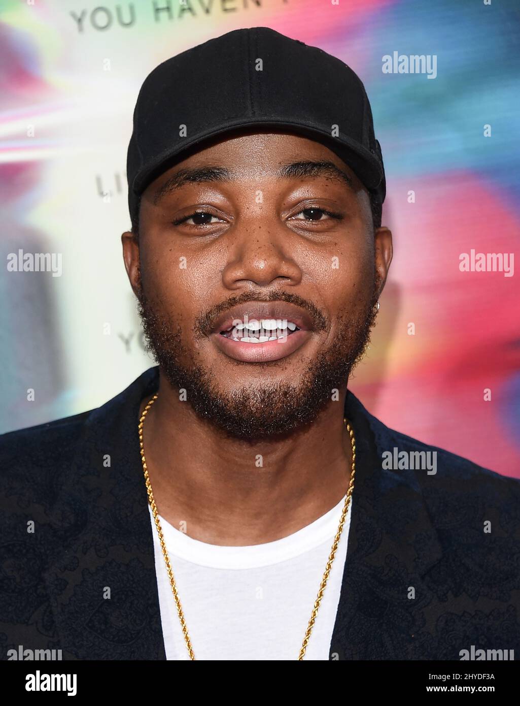 Leon Thomas attending 'Flatliners' World Premiere held at the Ace ...