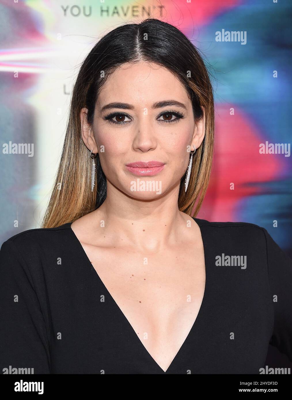 Edy Ganem attending 'Flatliners' World Premiere held at the Ace Theatre ...