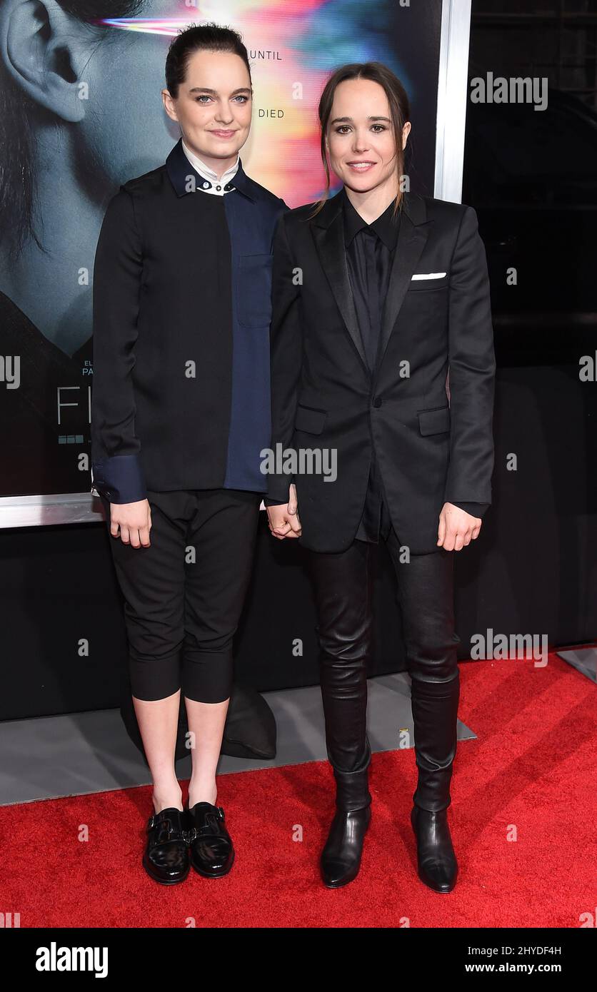 Emma portner ellen page hi-res stock photography and images - Alamy