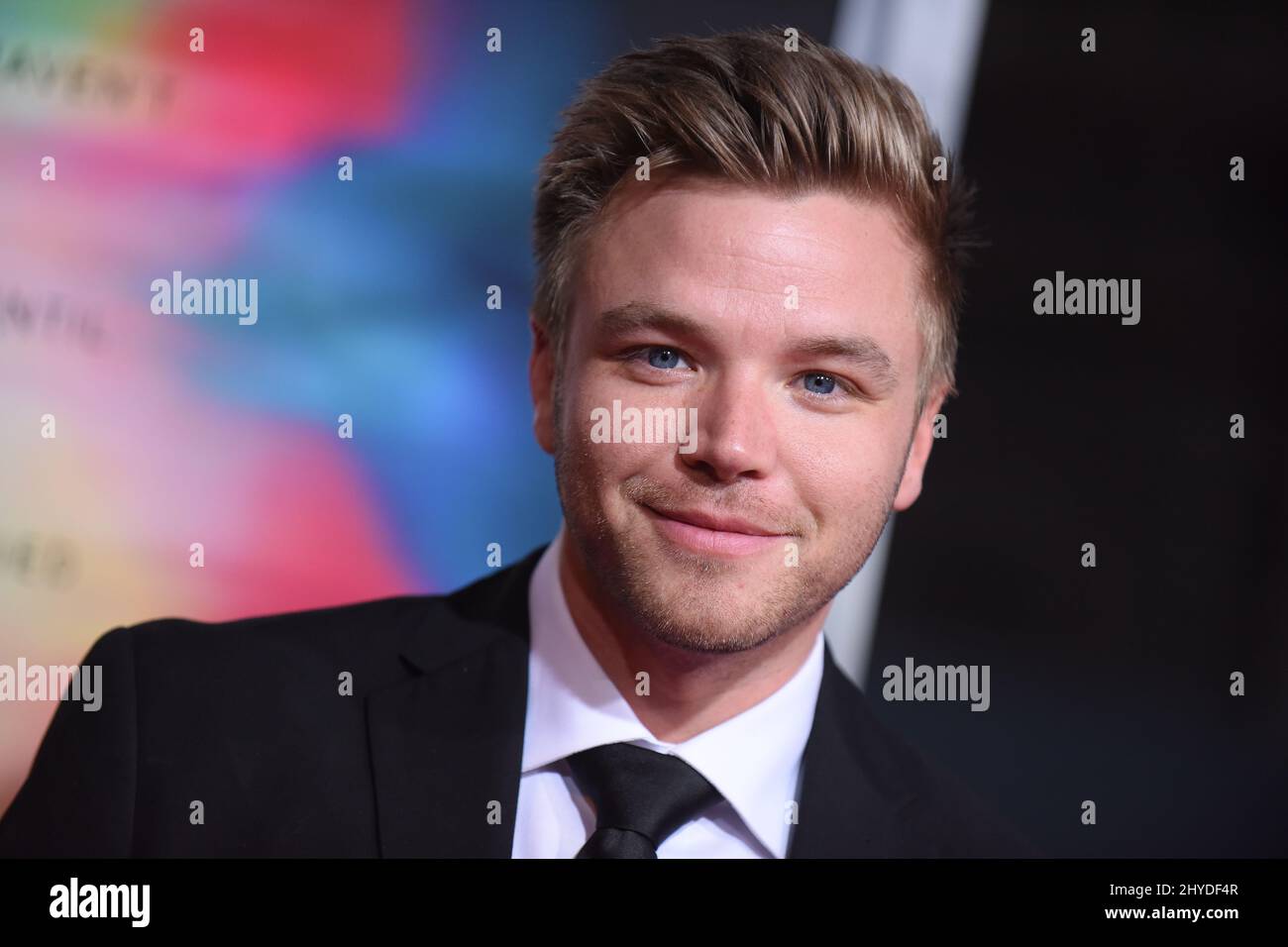 Brett Davern attending 'Flatliners' World Premiere held at the Ace ...