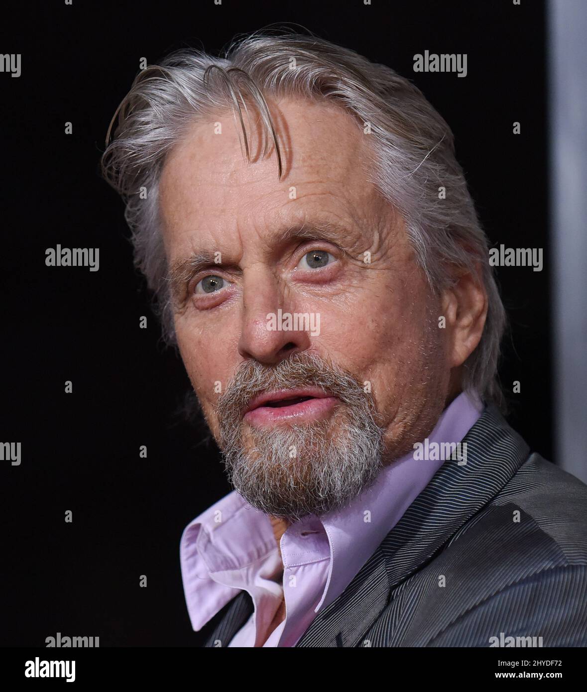 Michael Douglas attending 'Flatliners' World Premiere held at the Ace ...