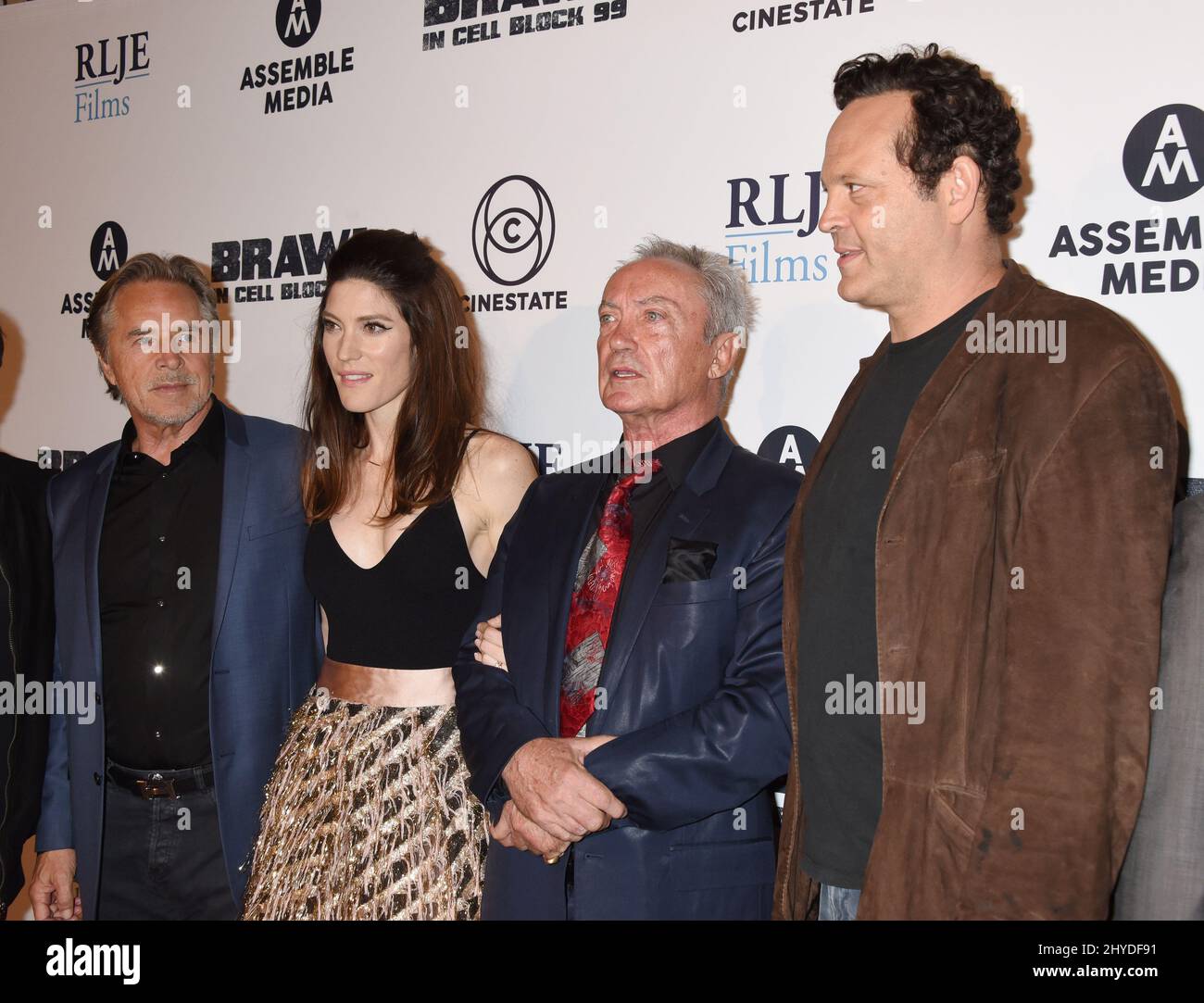 Don Johnson, Jennifer Carpenter, Udo Kier and Vince Vaughn attends the ...