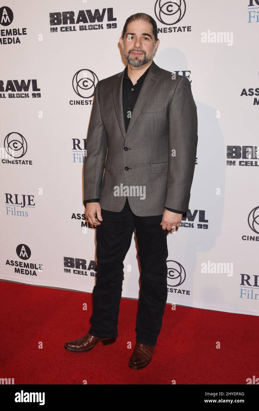 S. Craig Zahler attends the 'Brawl In Cell Block 99' Los Angeles ...