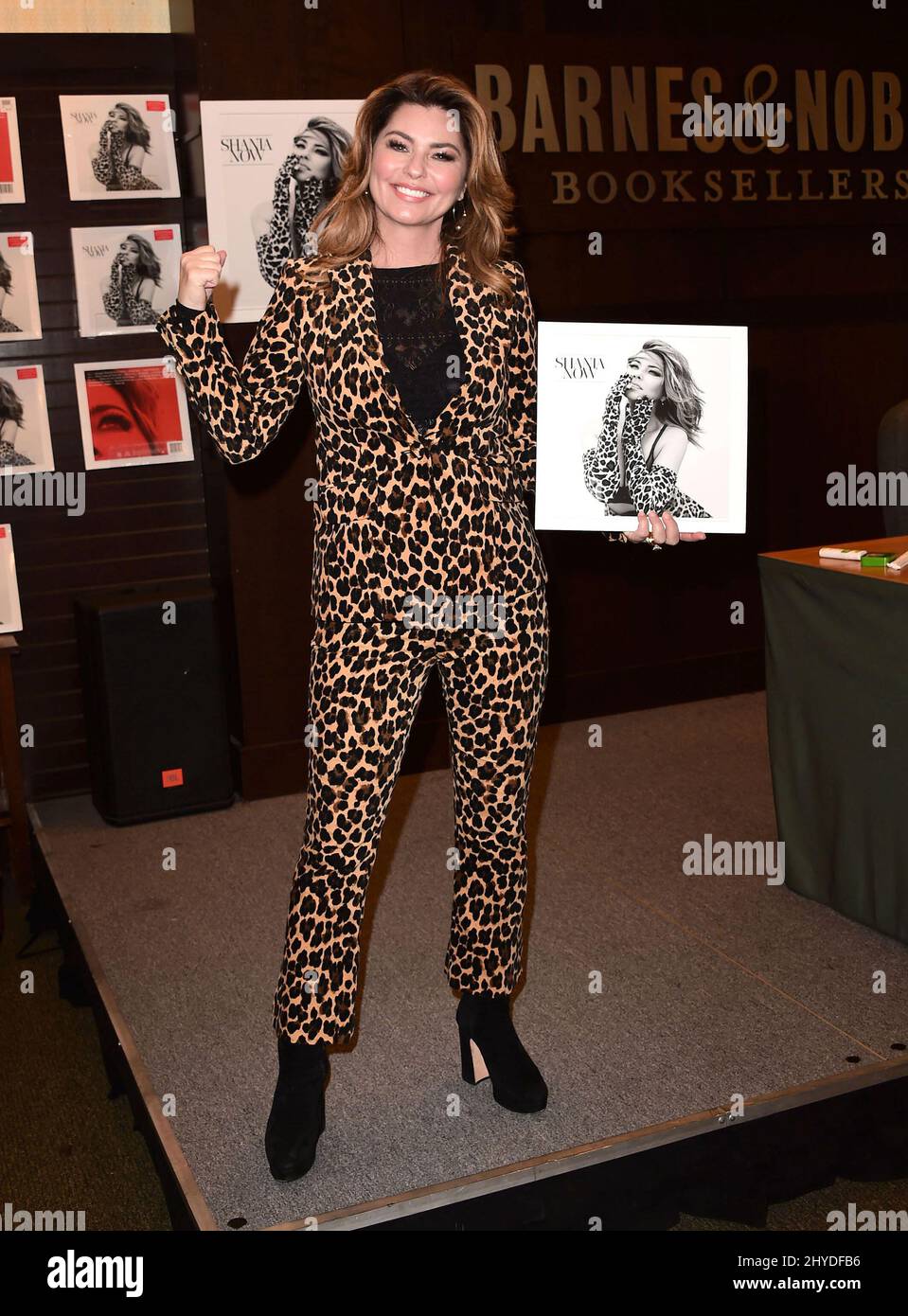 Shania Twain during her "NOW" album/cd signing at Barnes & Noble Book ...
