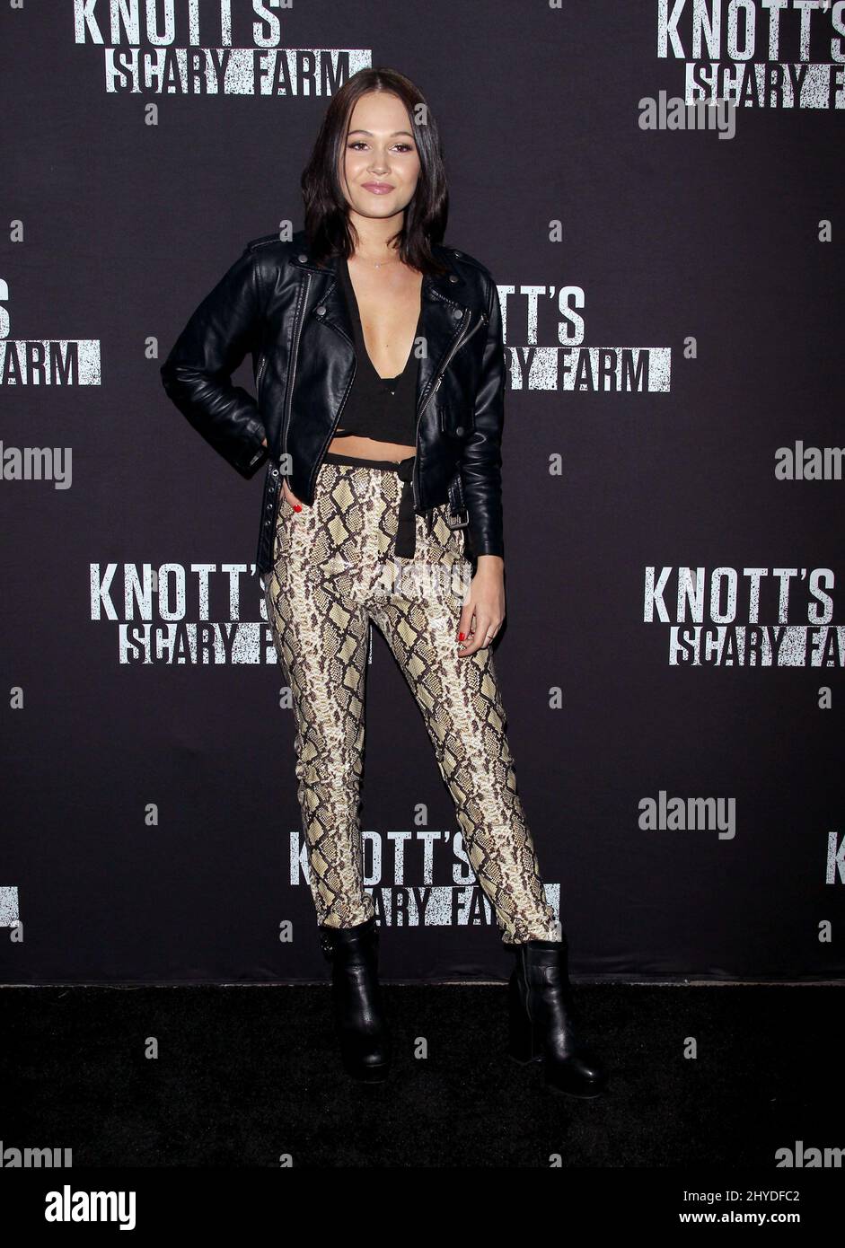 Kelli Berglund attending the Knott's Scary Farm and Instagram's ...