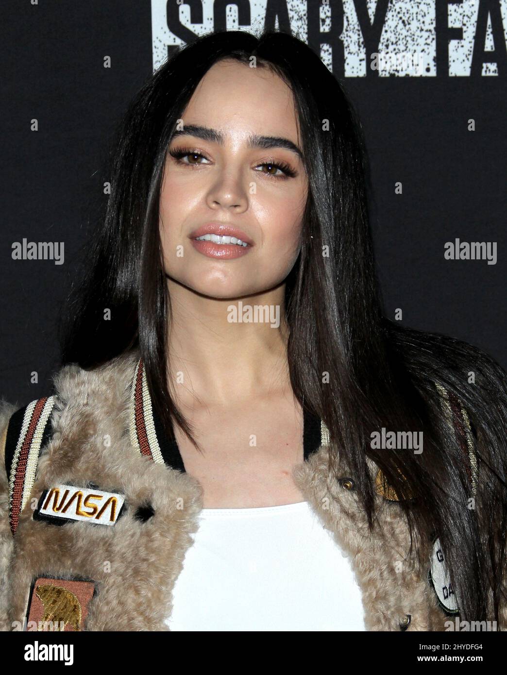 Sofia Carson attending the Knott's Scary Farm and Instagram's Celebrity ...