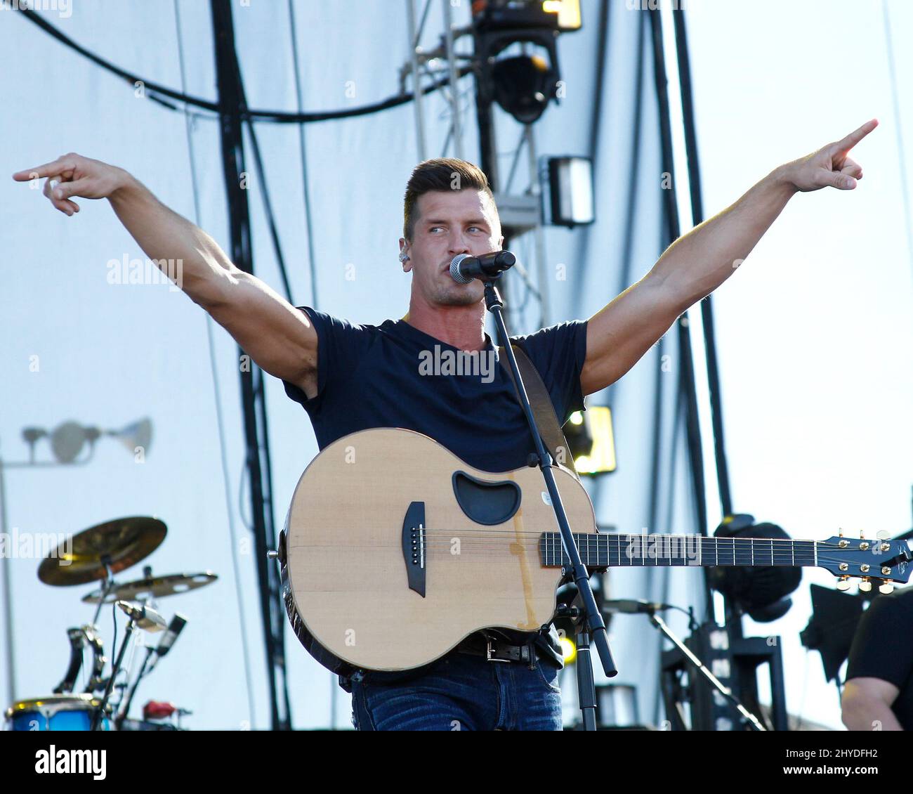 High Valley performing at Route 91 Harvest Music Festival held at the ...