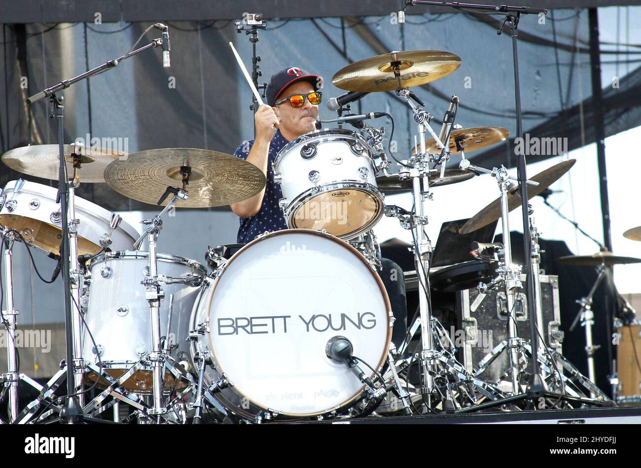 Billy Hawn performing at the Route 91 Harvest Music Festival held at ...