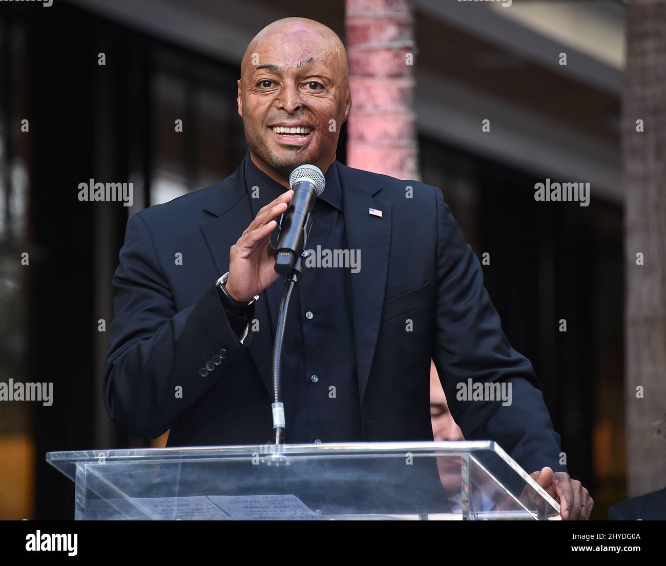 J.R. Martinez attending the Opening Celebration of Westfield Century ...