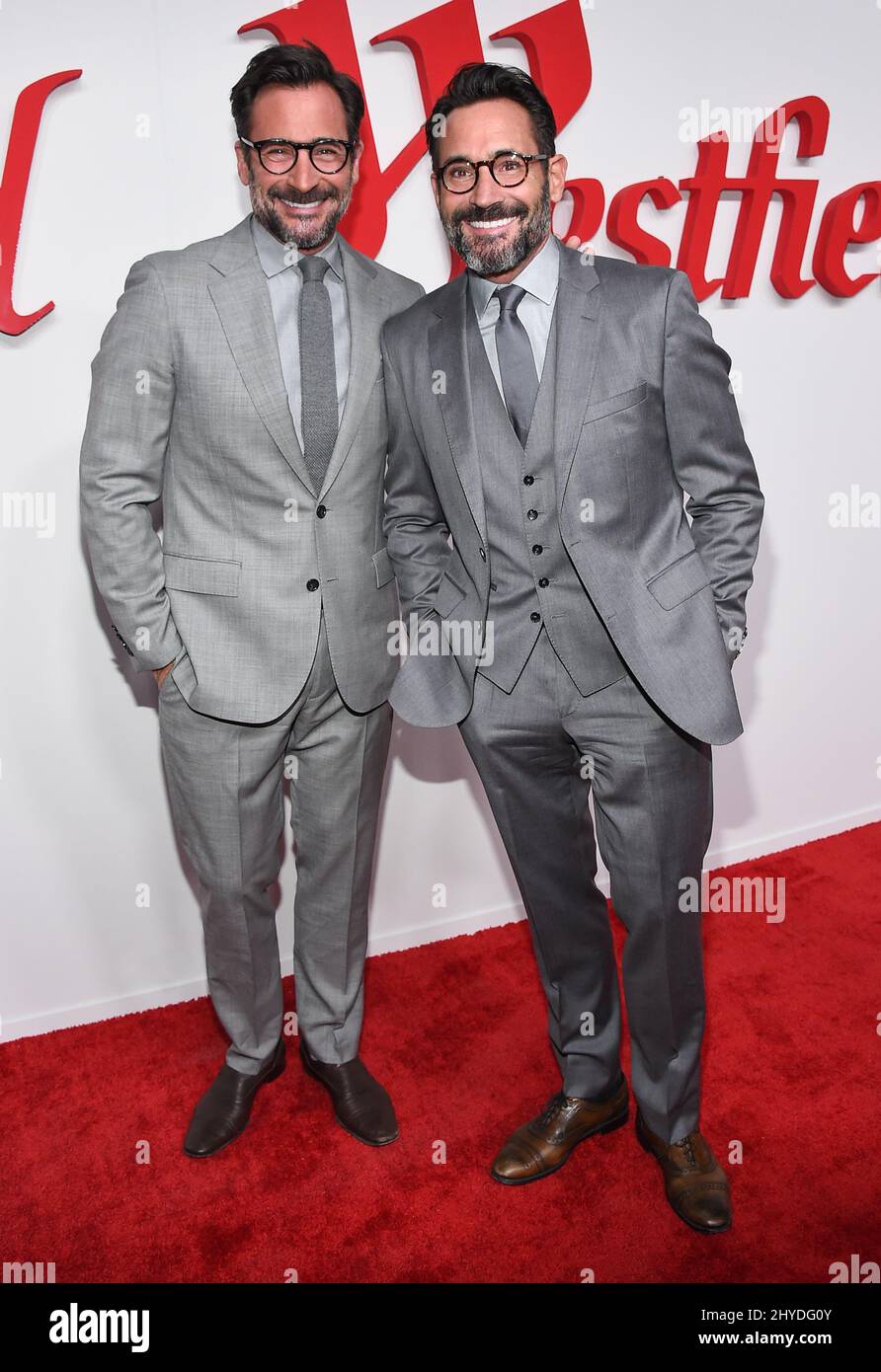 Lawrence Zarian and Gregory Zarian attending the Opening Celebration of ...