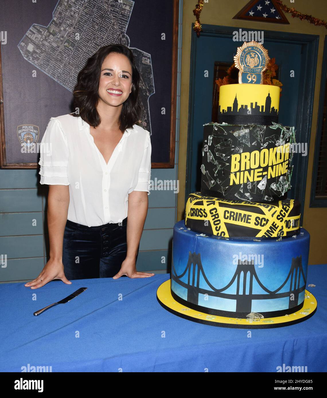 Melissa Fumero 'Brooklyn Nine-Nine' Celebrates 99th Episode held at the ...