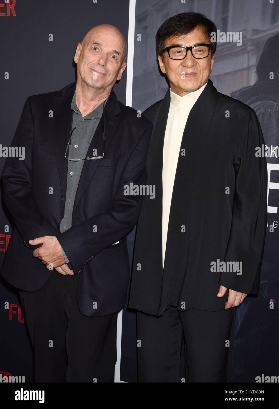 Martin Campbell and Jackie Chan attends the 'The Foreigner' Los Angeles ...