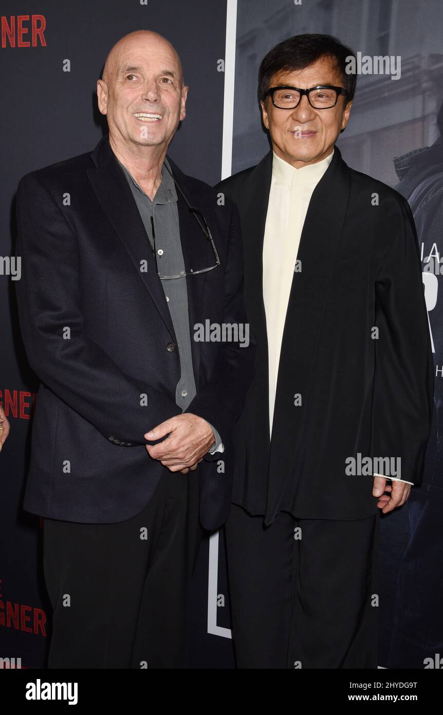Martin Campbell and Jackie Chan attends the 'The Foreigner' Los Angeles ...