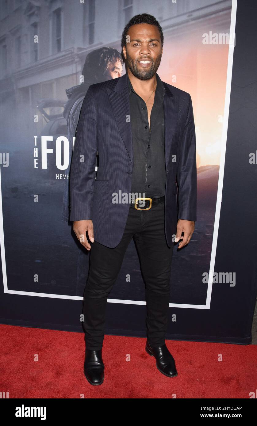 Ray Fearon attends the 'The Foreigner' Los Angeles Premiere held at the ...