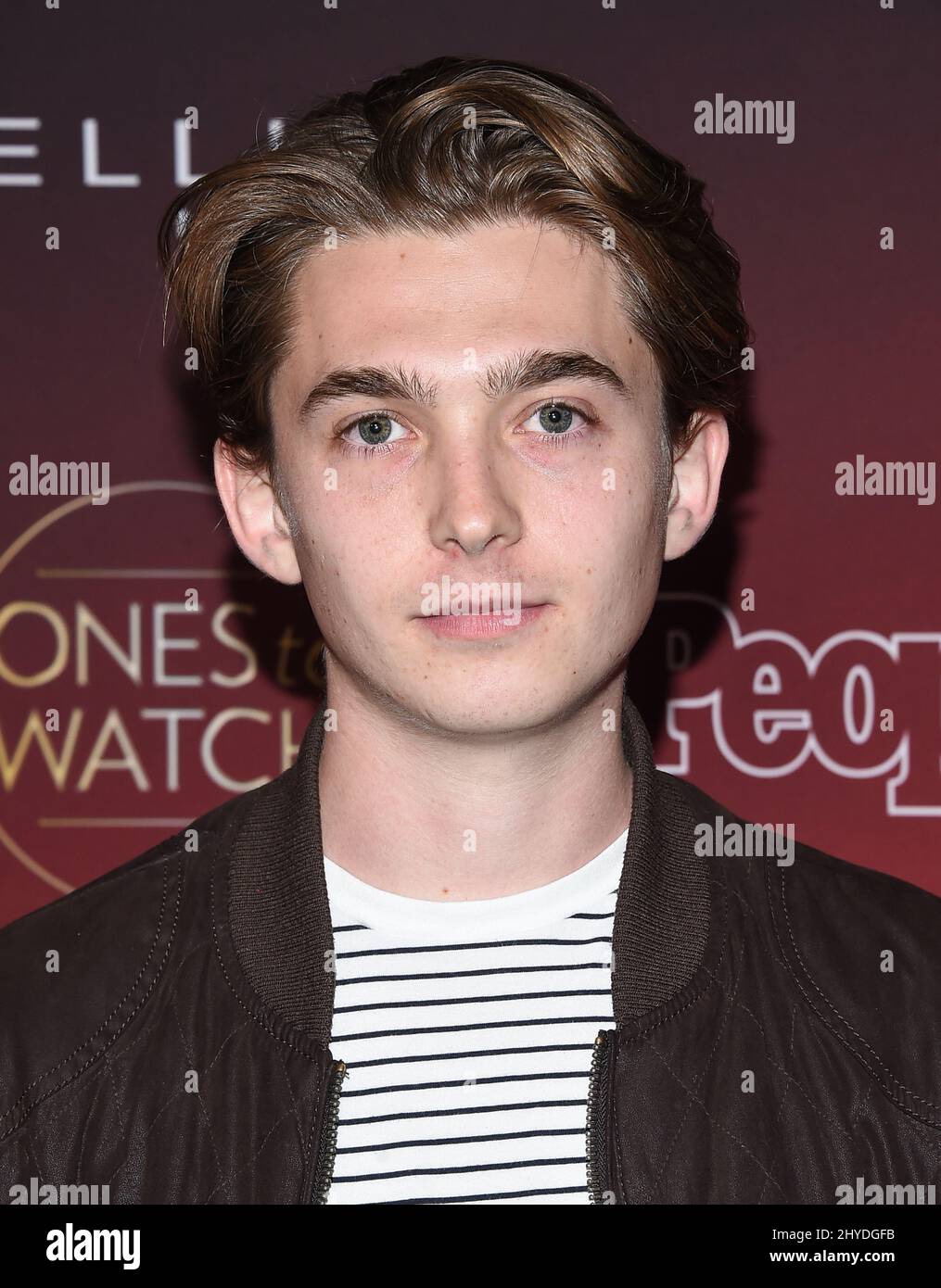 Austin Abrams attends People's 'One's To Watch' Event held at the Neuehouse Stock Photo - Alamy