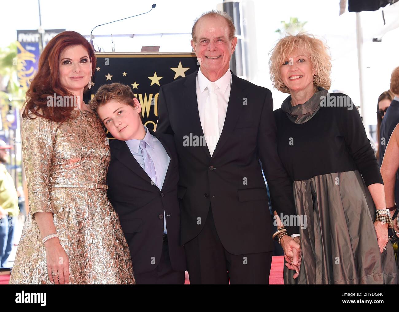 Debra Messing attending Debra Messing Hollywood Walk of Fame Star ...