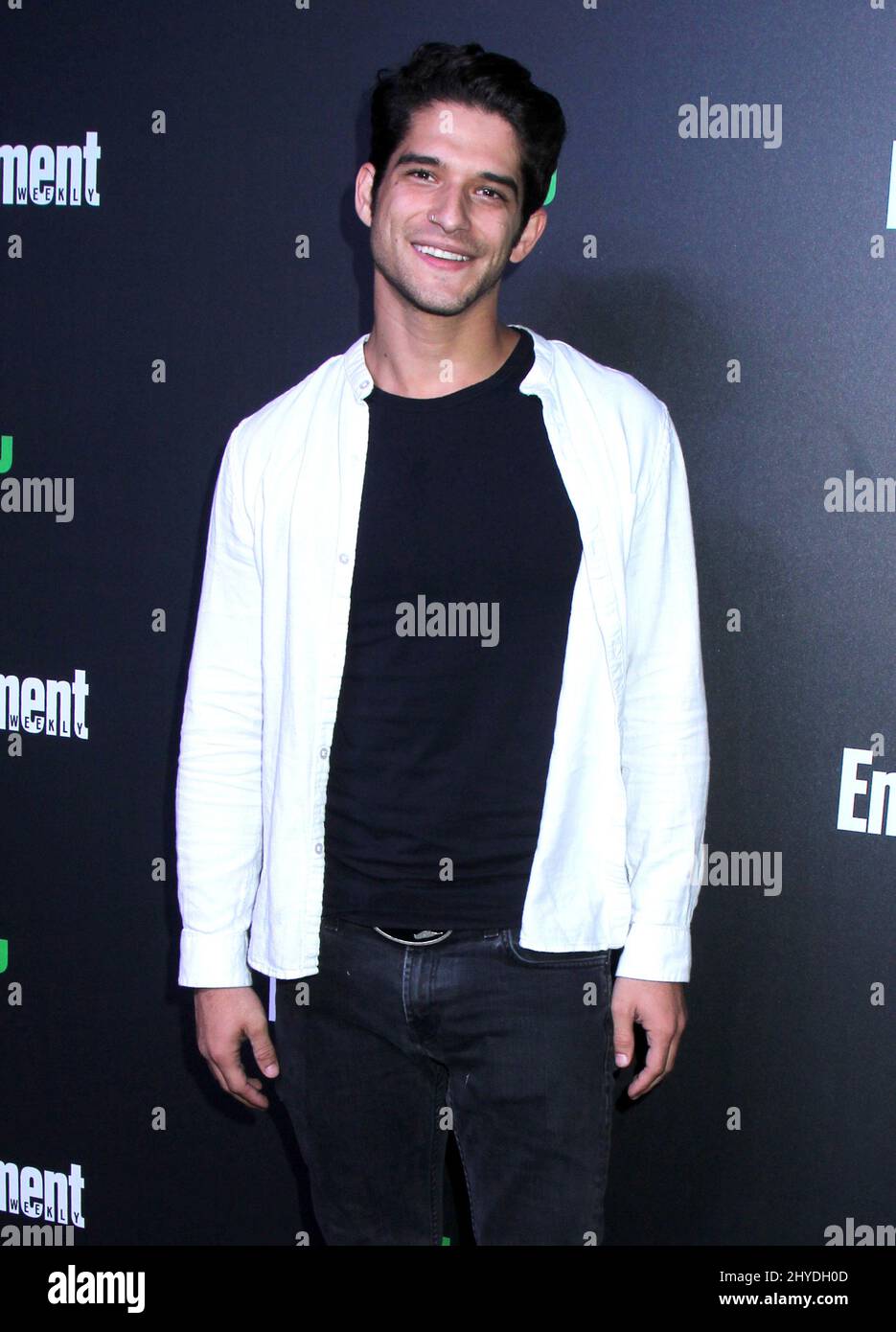 Tyler Posey attending the Hulu/Entertainment Weekly New York Comic Con ...