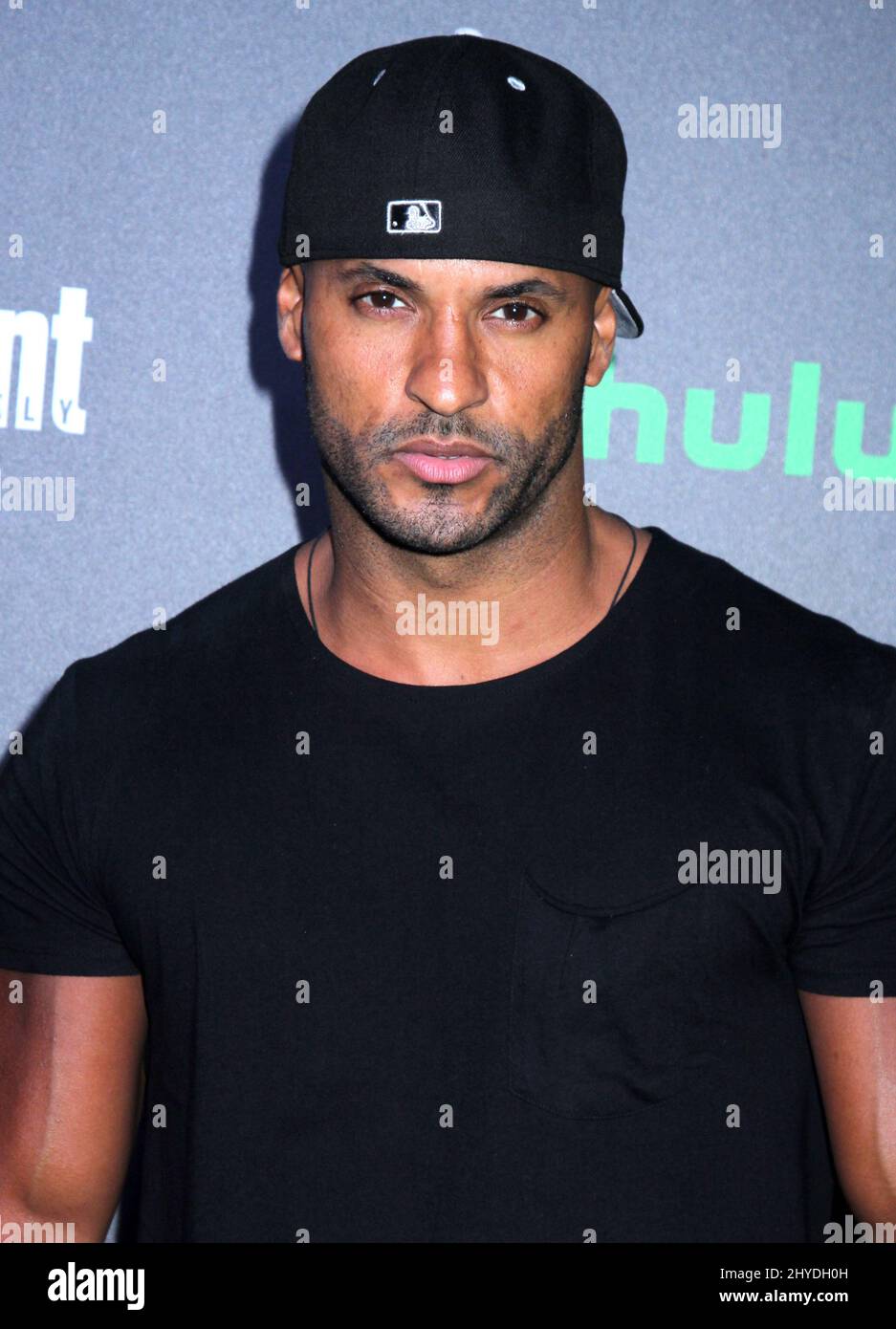 Ricky Whittle attending the Hulu/Entertainment Weekly New York Comic ...