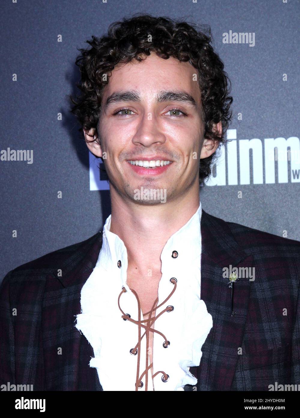 Robert Sheehan attending the Hulu/Entertainment Weekly New York Comic ...