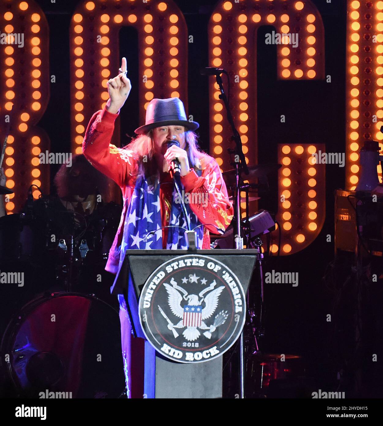 Kid Rock during Kid Rock's 3rd Annual Fish Fry held at the Carl Black ...