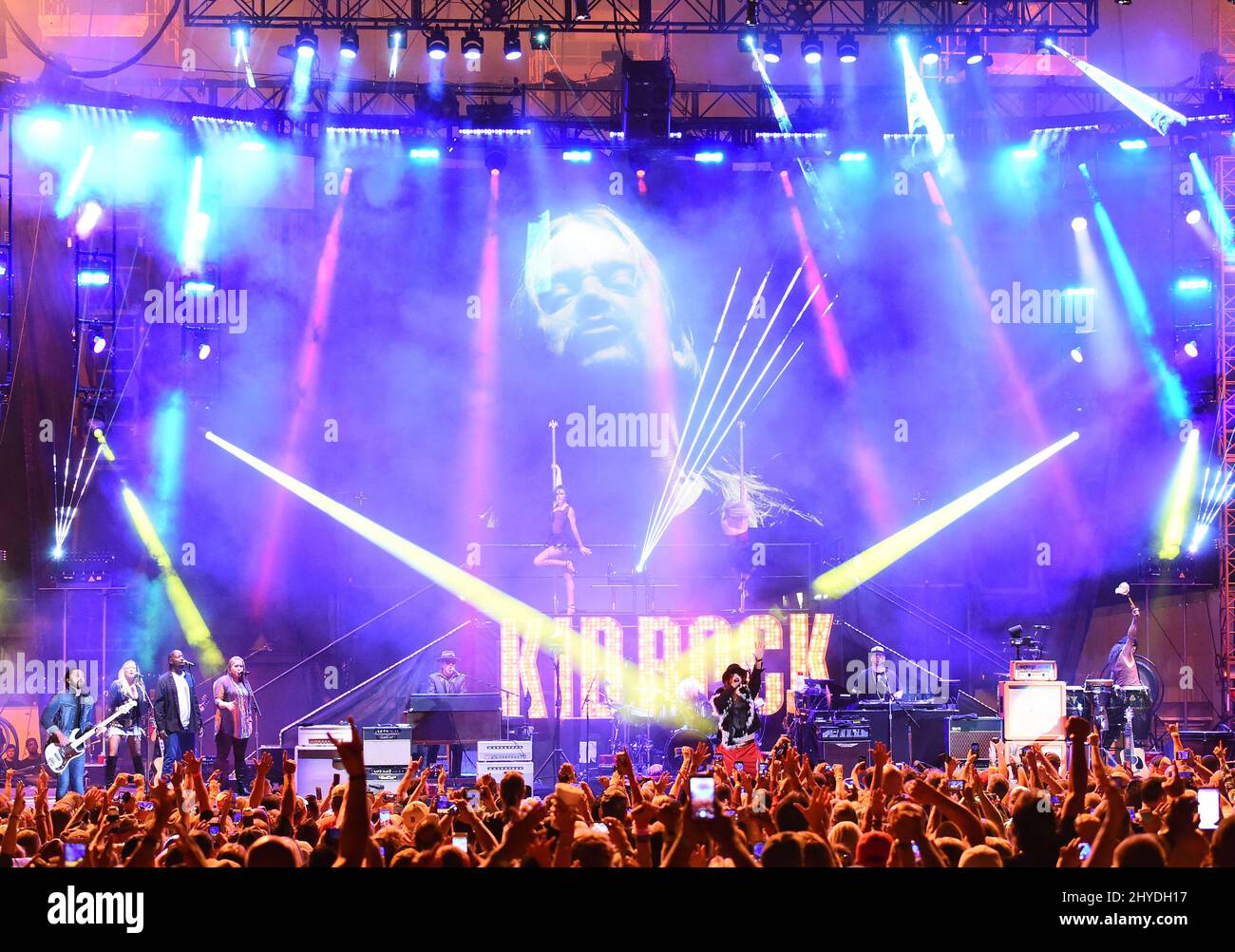 Kid Rock during Kid Rock's 3rd Annual Fish Fry held at the Carl Black ...