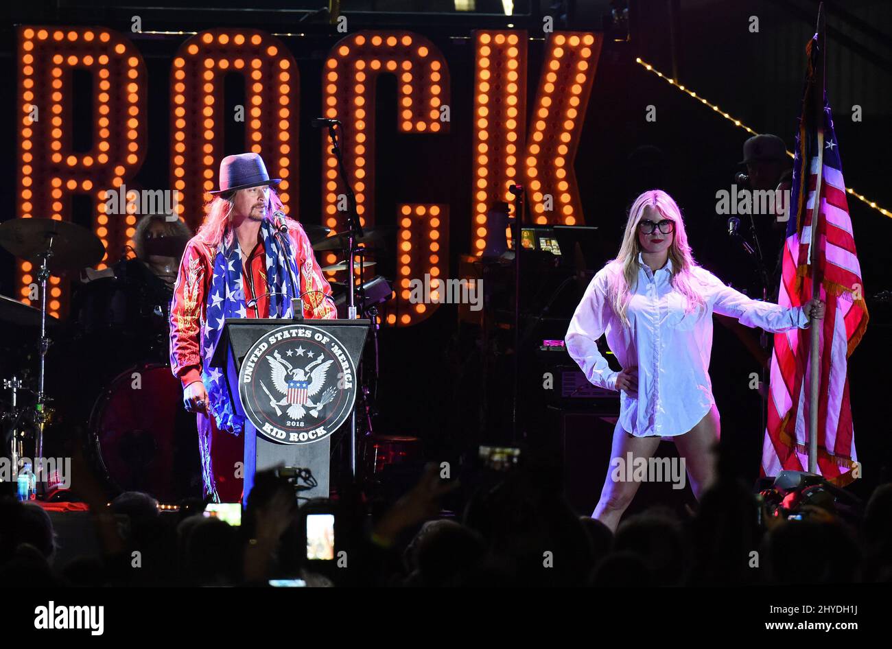 Kid Rock during Kid Rock's 3rd Annual Fish Fry held at the Carl Black ...