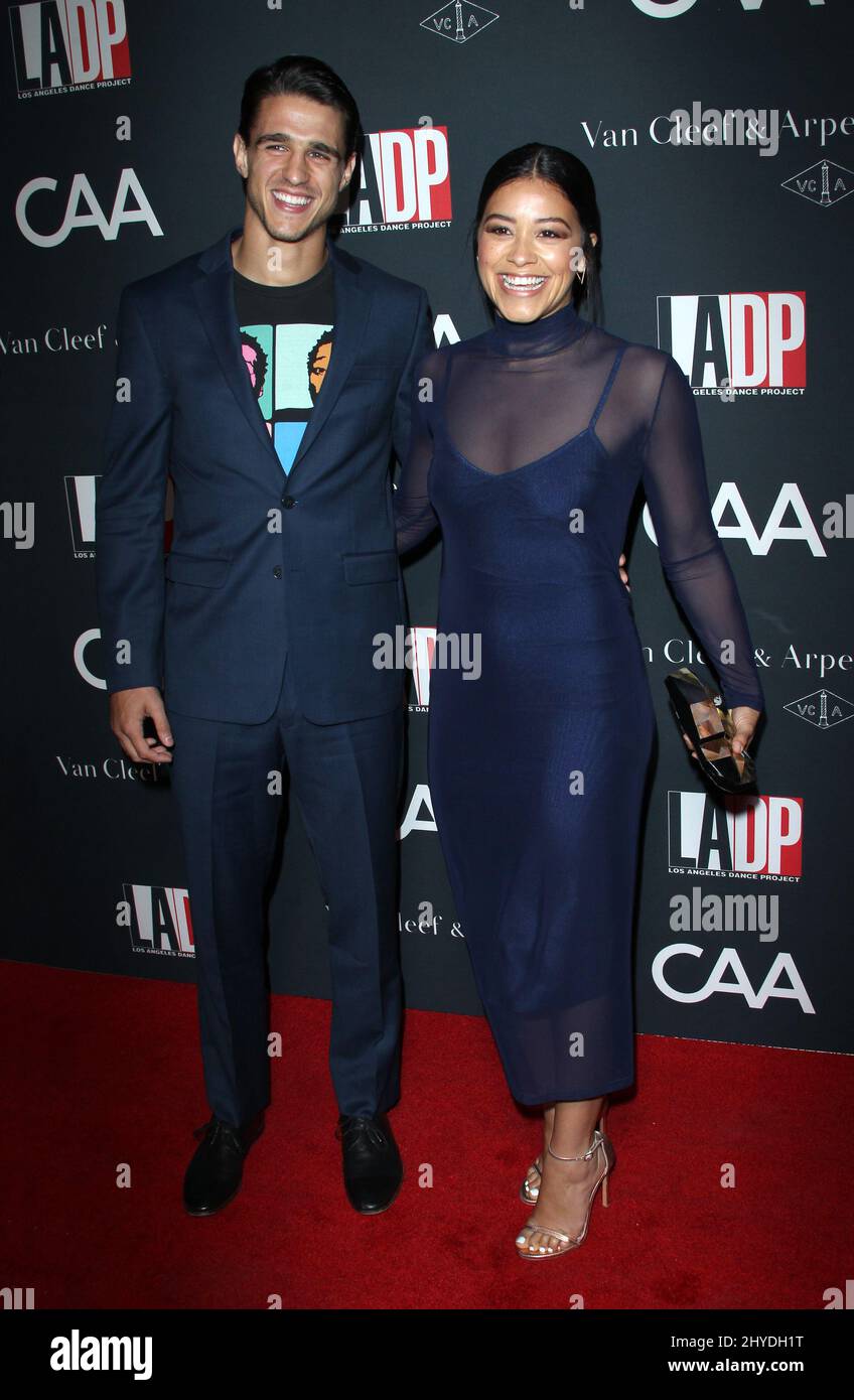 Joe Locicero and Gina Rodriguez arriving as L.A. Dance Project host ...