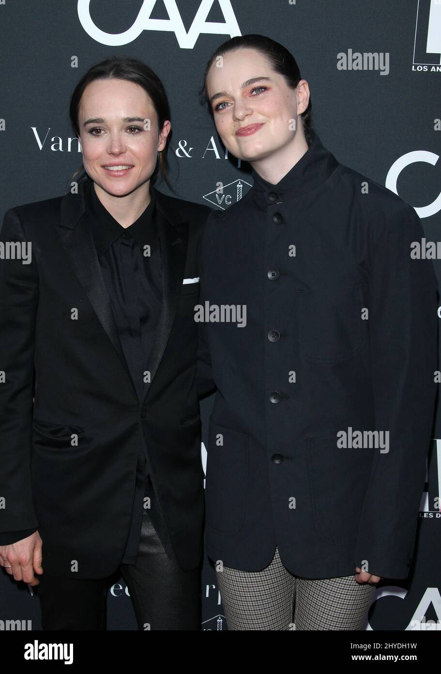 Ellen Page and Emma Portner arriving as L.A. Dance Project host annual ...