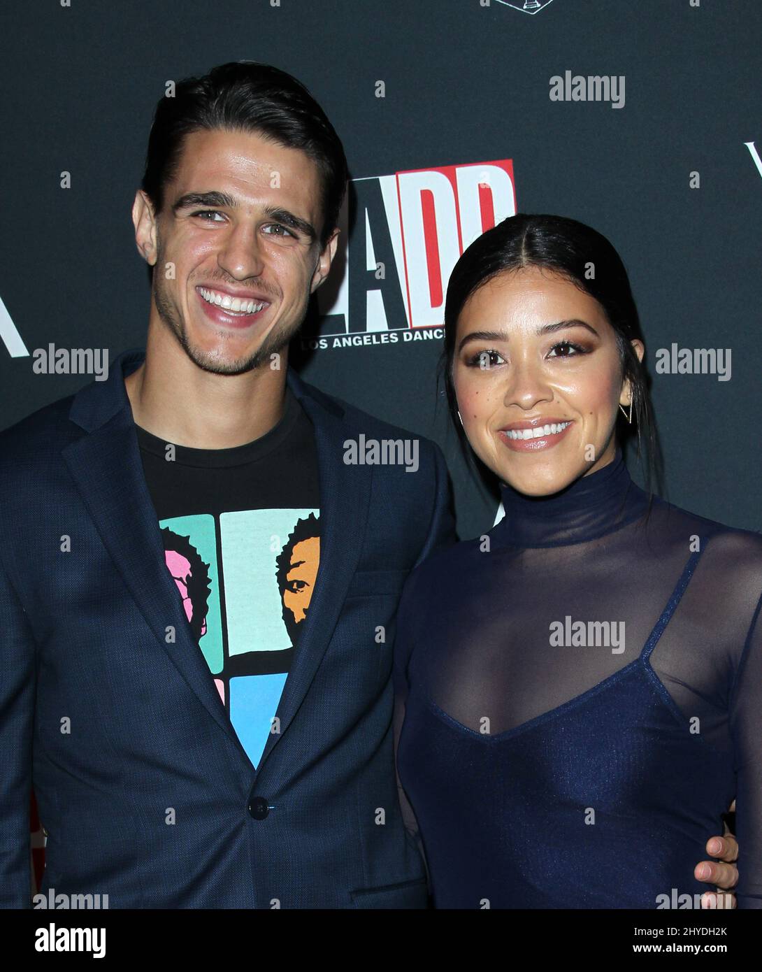 Joe Locicero and Gina Rodriguez arriving as L.A. Dance Project host ...