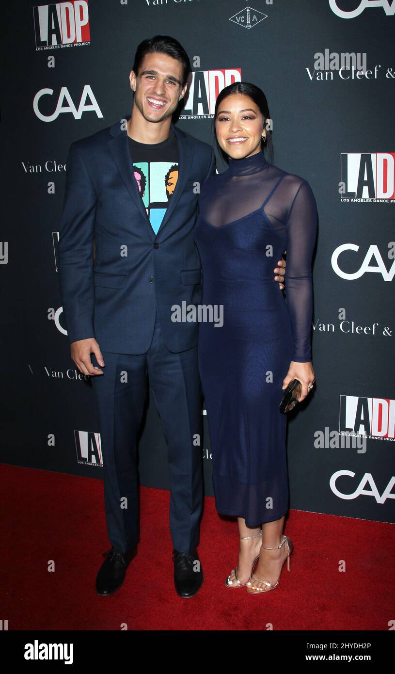 Joe Locicero and Gina Rodriguez arriving as L.A. Dance Project host ...