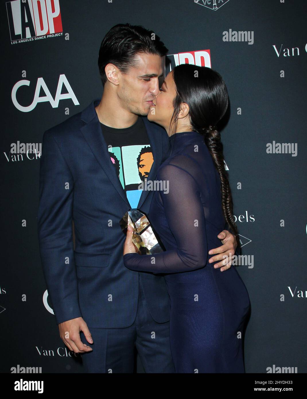 Joe Locicero and Gina Rodriguez arriving as L.A. Dance Project host ...