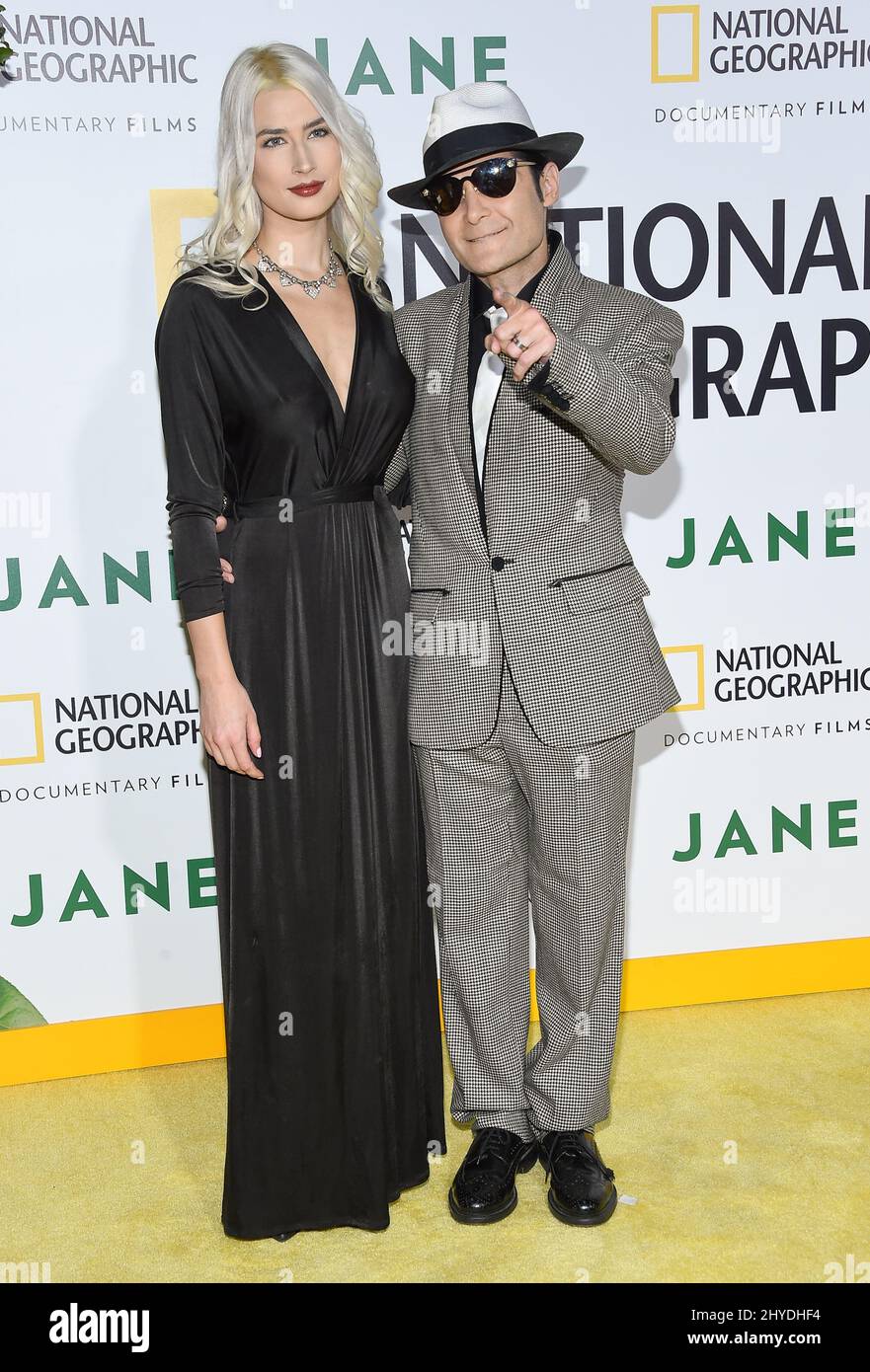 Corey Feldman and Courtney Anne Mitchell attends the 'Jane' Premiere ...