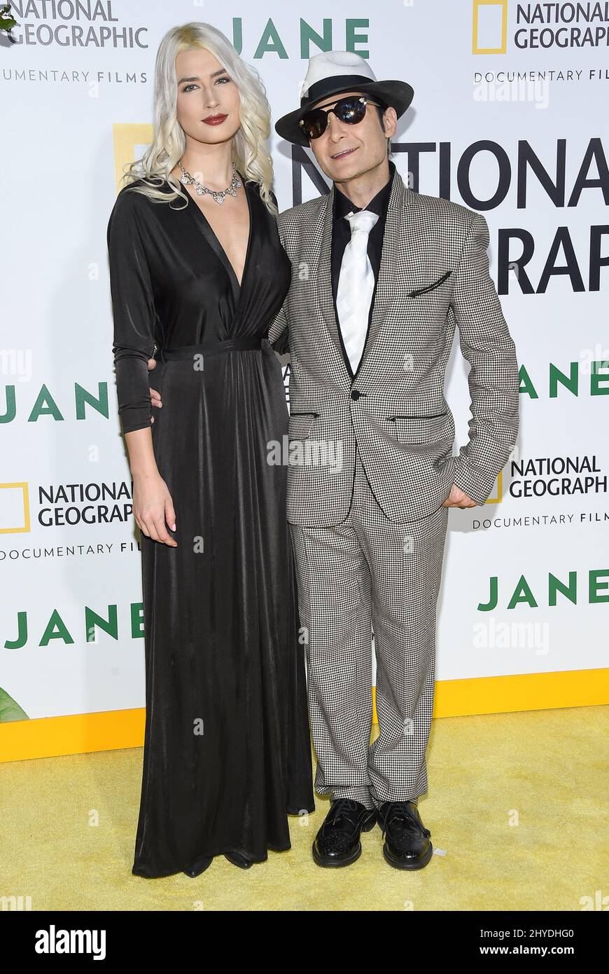 Corey Feldman and Courtney Anne Mitchell attends the 'Jane' Premiere ...