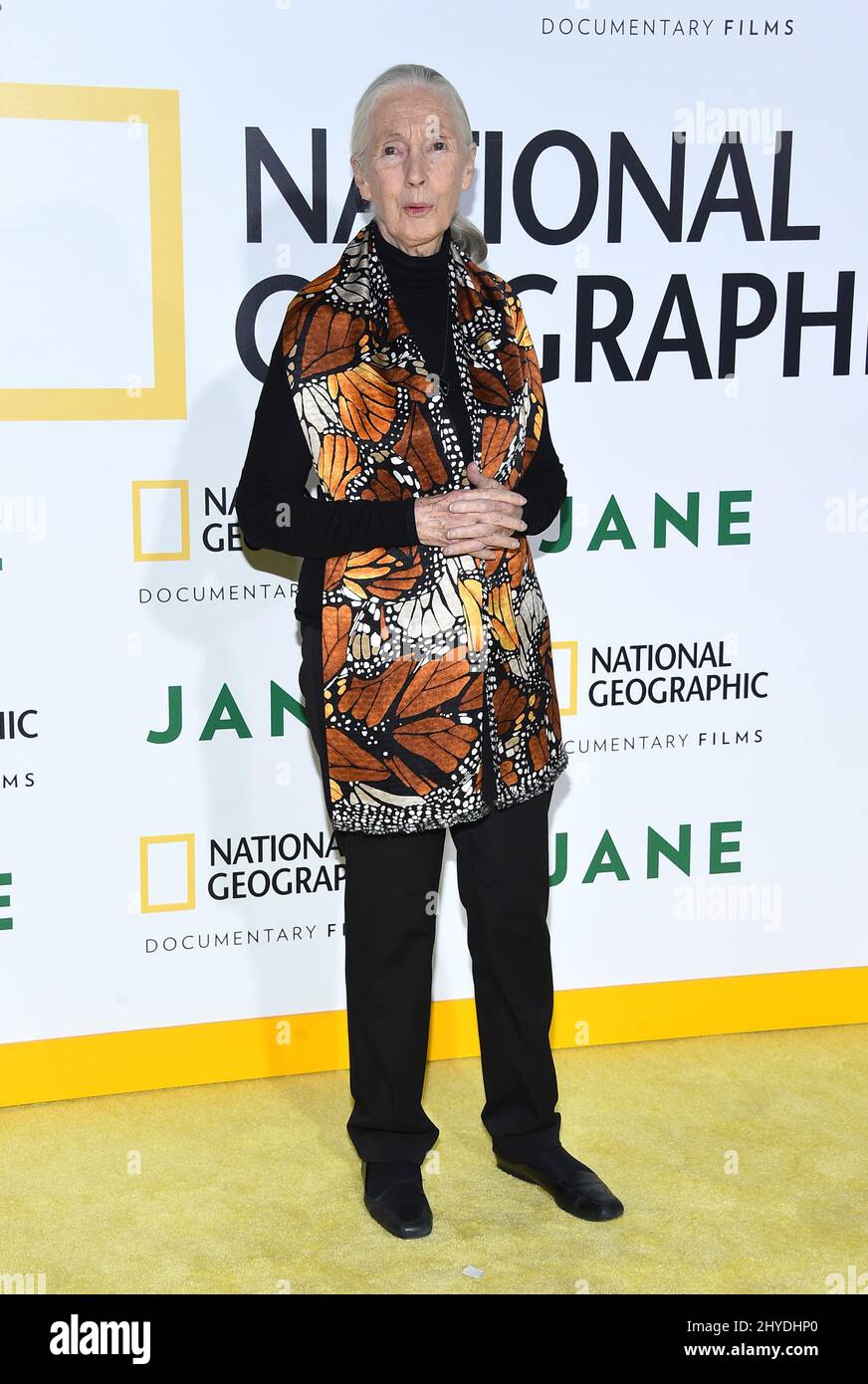 Jane Goodall attends the 'Jane' Premiere Screening held at theHollywood ...