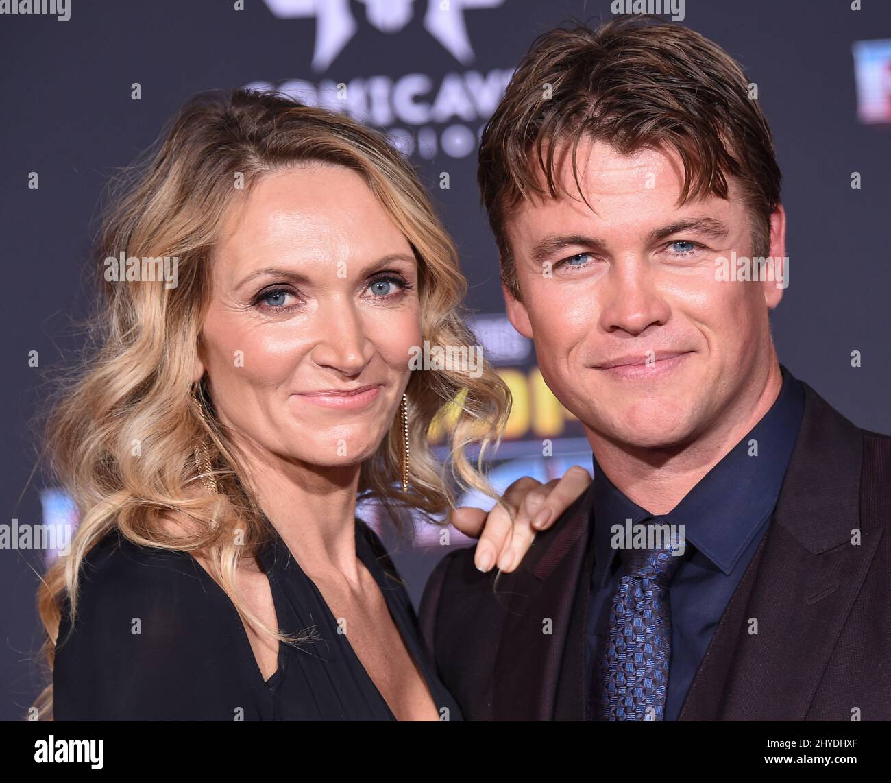Luke Hemsworth and Samantha Hemsworth attending Marvel's 'Thor ...