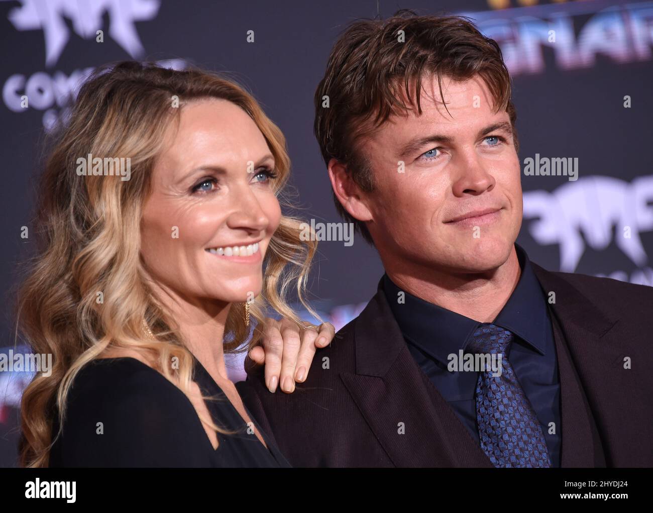 Luke Hemsworth and Samantha Hemsworth attending Marvel's 'Thor ...